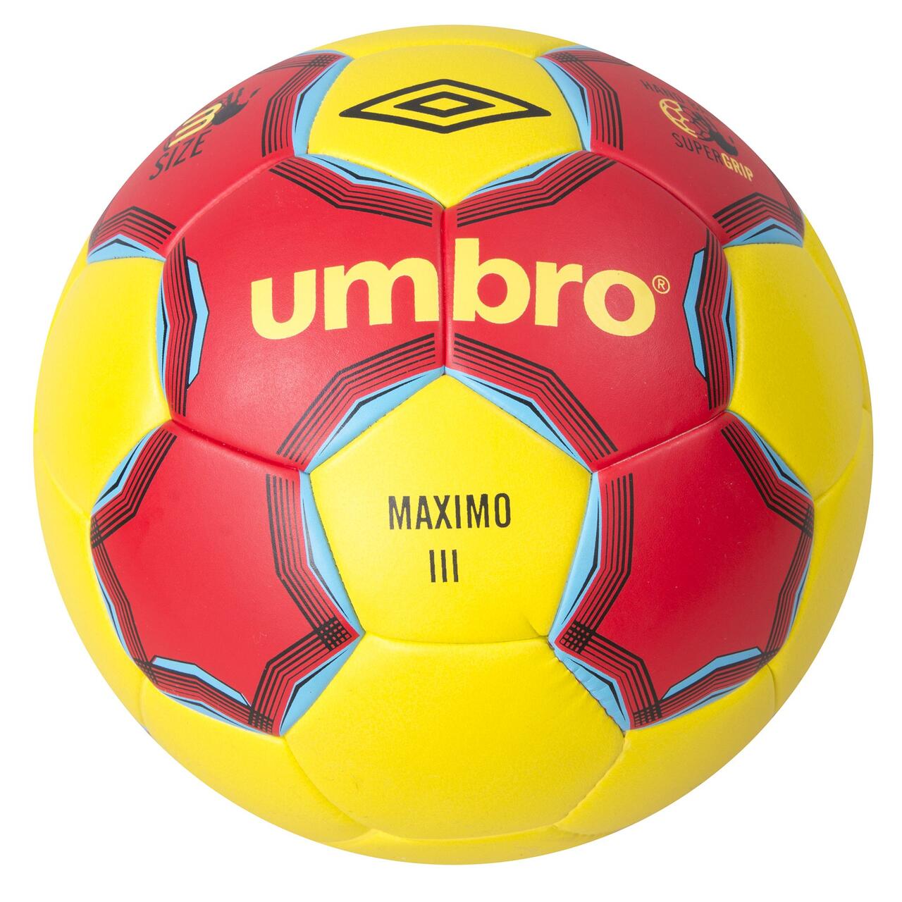 UMBRO Maximo Håndball 3 Gul 2 Matchball - Scan Trade Ordrebok